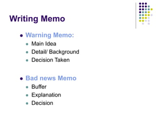 9 Official Common Memos presentation .ppt