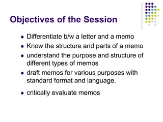 9 Official Common Memos presentation .ppt
