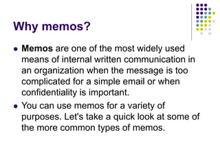 9 Official Common Memos presentation .ppt