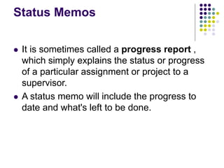 9 Official Common Memos presentation .ppt
