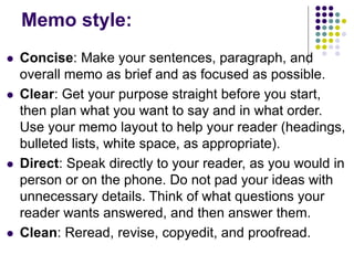 9 Official Common Memos presentation .ppt