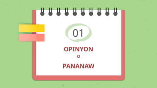 ARALIN SA FILIPINO 8 OPINYON O PANANAW.pptx