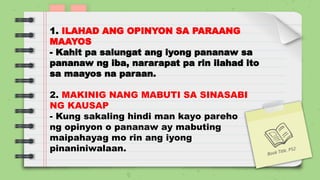 ARALIN SA FILIPINO 8 OPINYON O PANANAW.pptx
