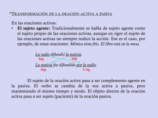 Oraciones copulativas y predicativas | PPTX