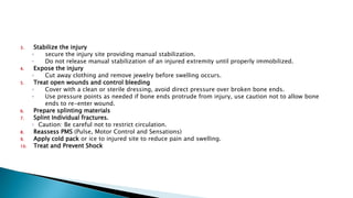 Chapter 9 Orthopedic Injuries | PPT