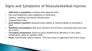 Chapter 9 Orthopedic Injuries | PPT