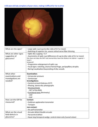 9 Objective Structured Clinical Examination in Glaucoma | DOCX