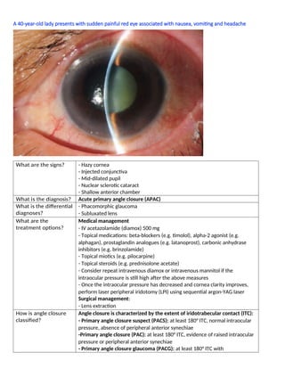 9 Objective Structured Clinical Examination in Glaucoma | DOCX