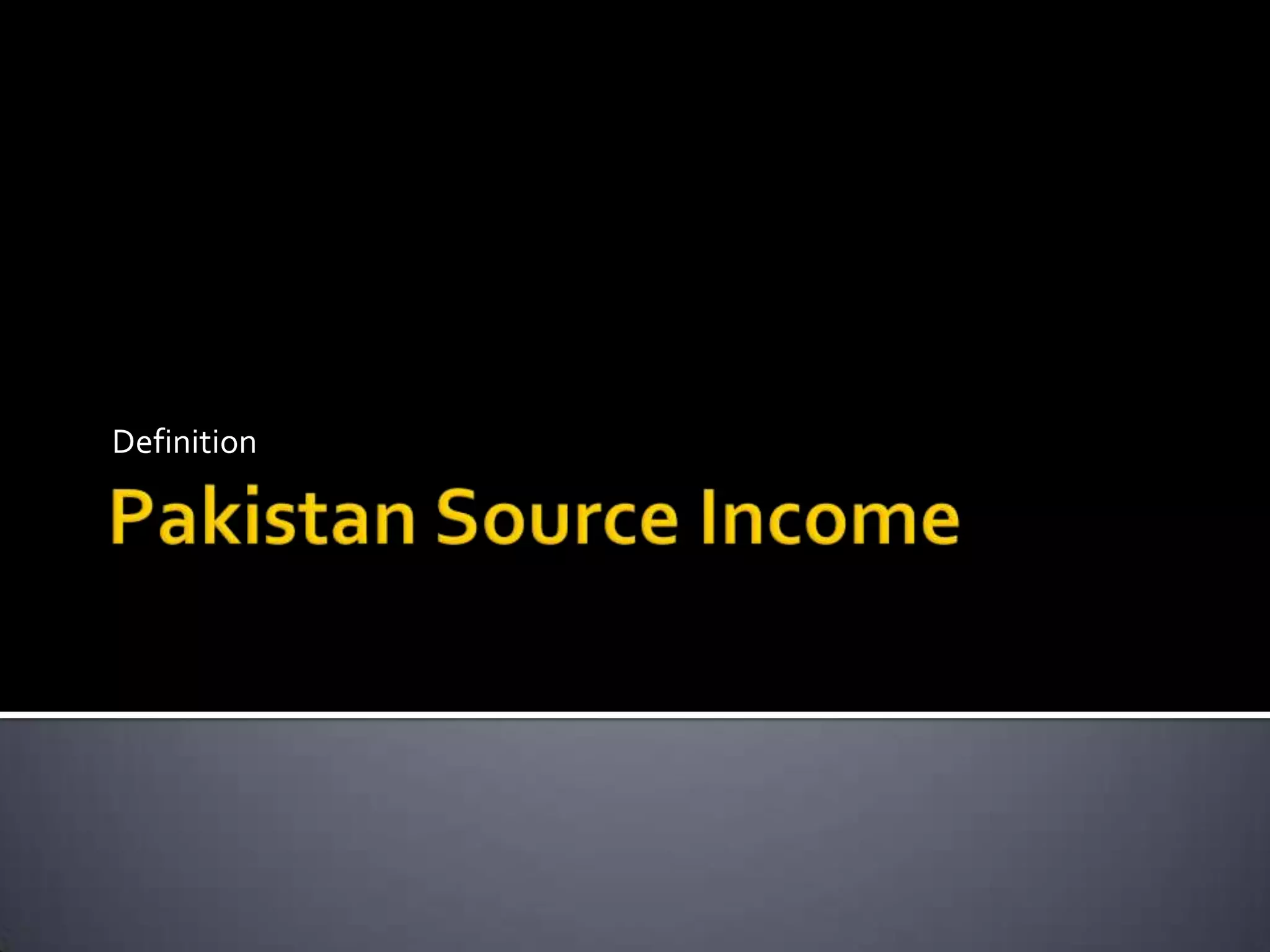 Learn Pakistani Income Tax in 3 days (10) | PPTX