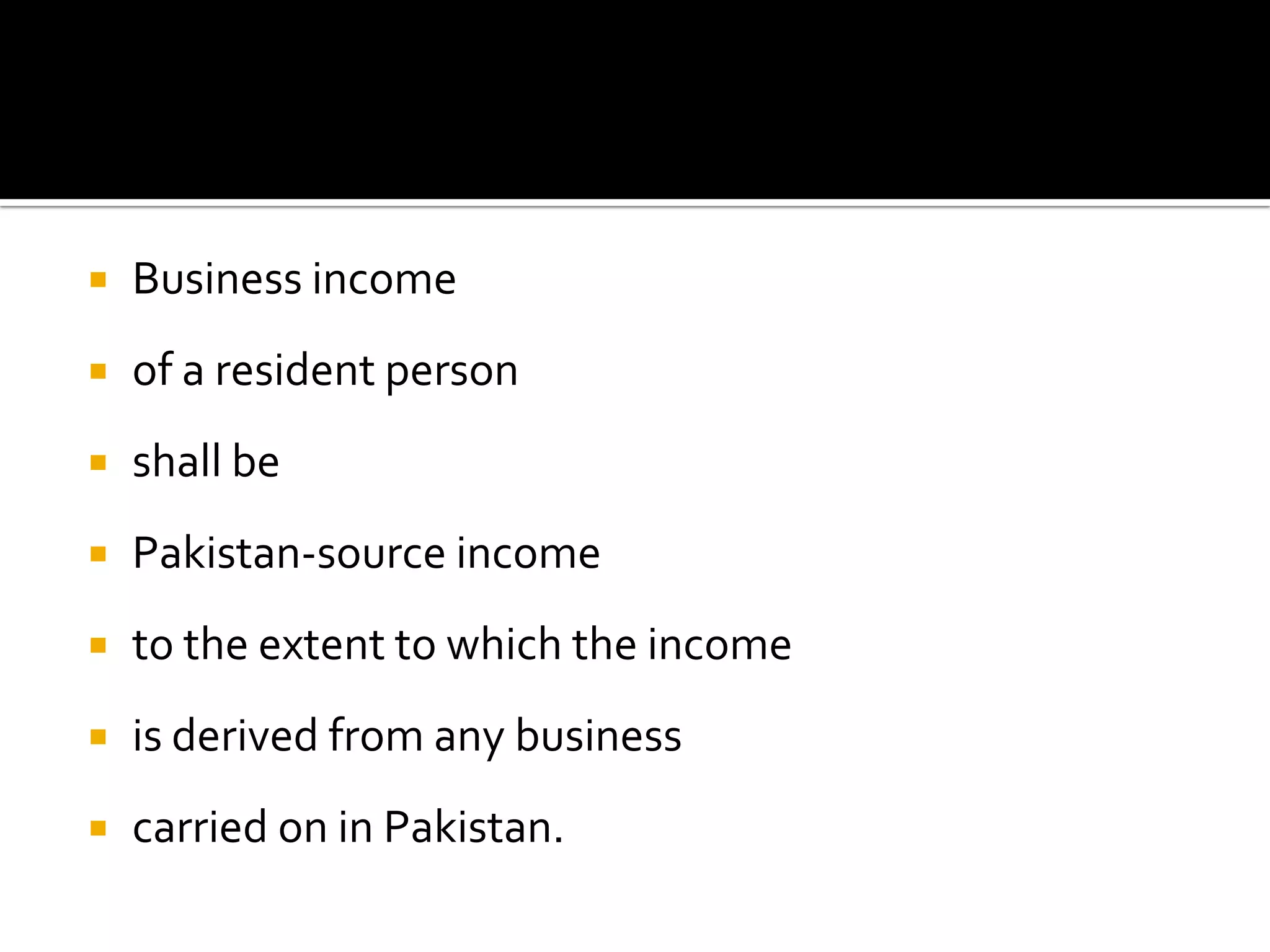 Learn Pakistani Income Tax in 3 days (10) | PPTX