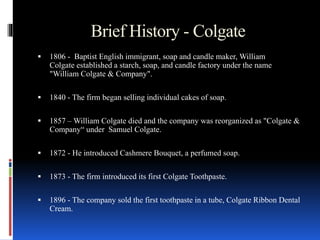 patanjali and colgate | PPT