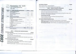 IMPORTANT NOTES OF ECONOMICS CLASS 12 | PPT | Free Download