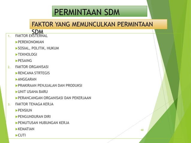 9 penawaran & permintaan sdm | PPTX