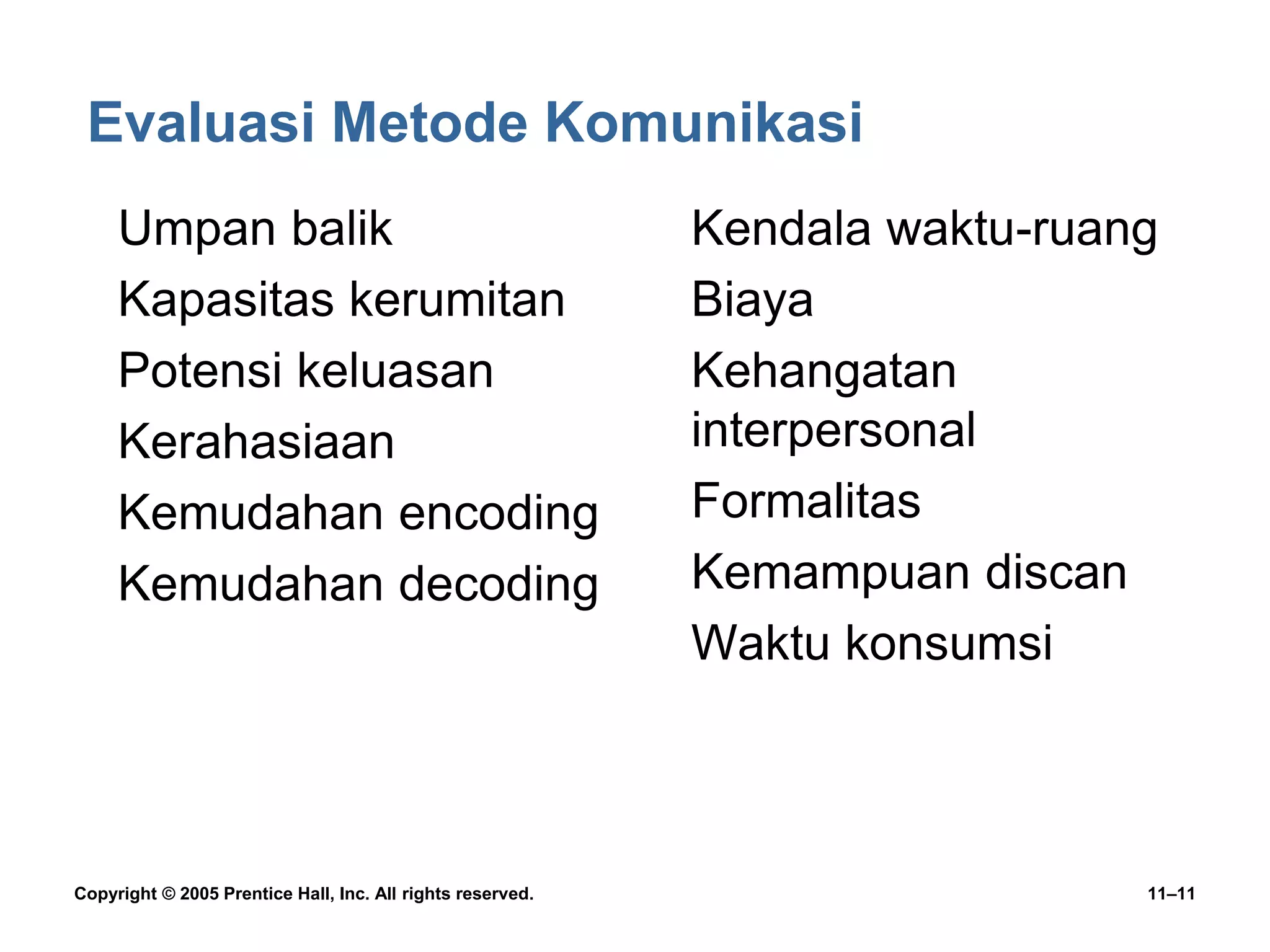 Pengelolaan Komunikasi | PPTX