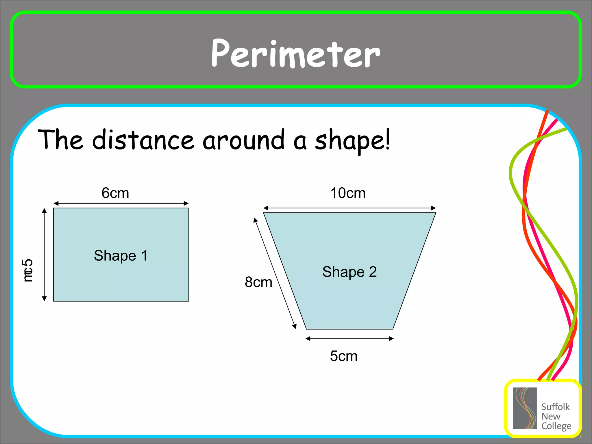perimeter, area volume | PPT