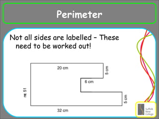 perimeter, area volume | PPT