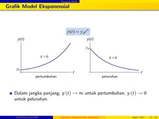 persamaan diferensial | PDF