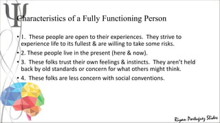 9 person centered theory | PPT