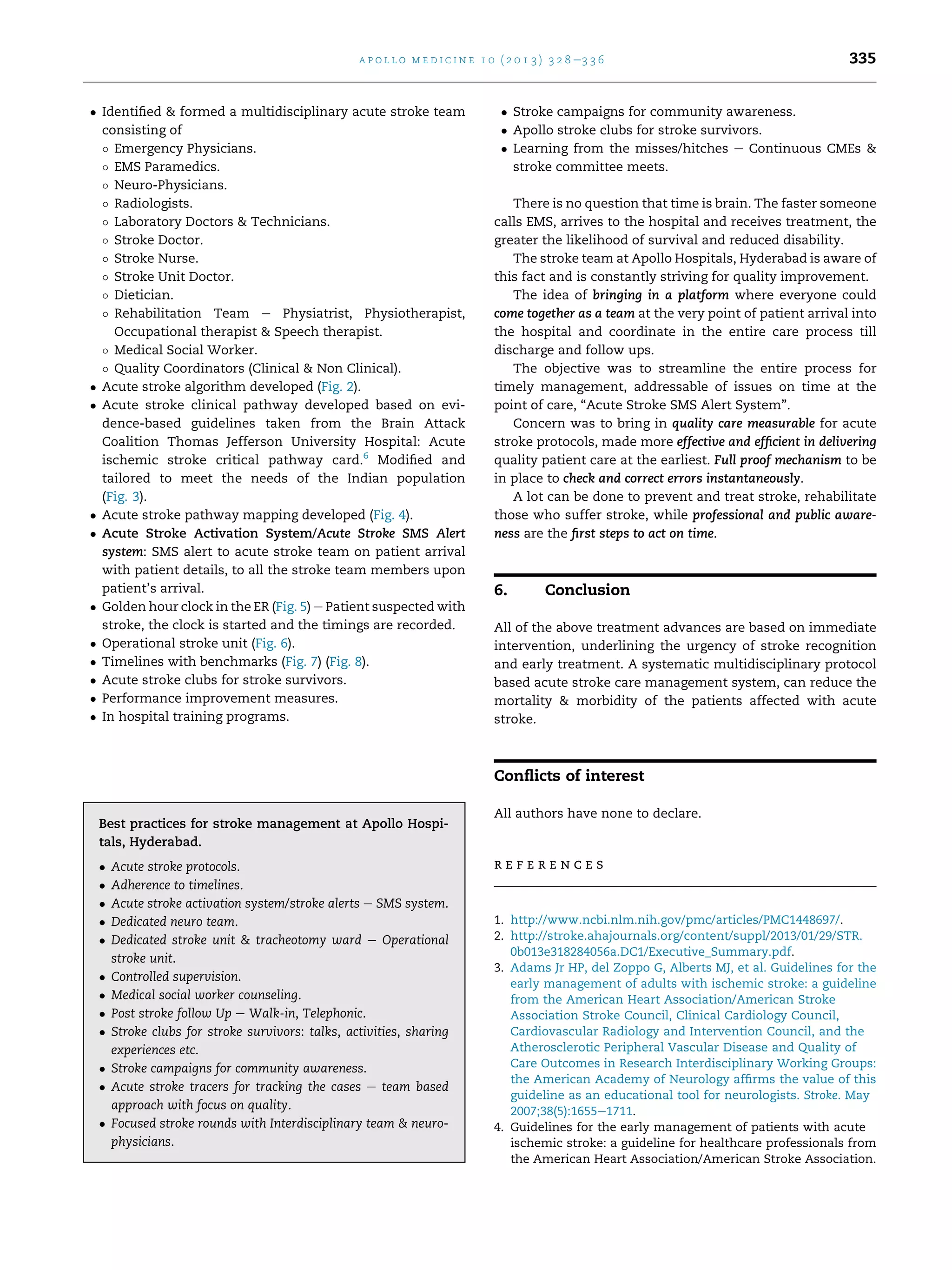 Early management of acute ischemic stroke cases | PDF