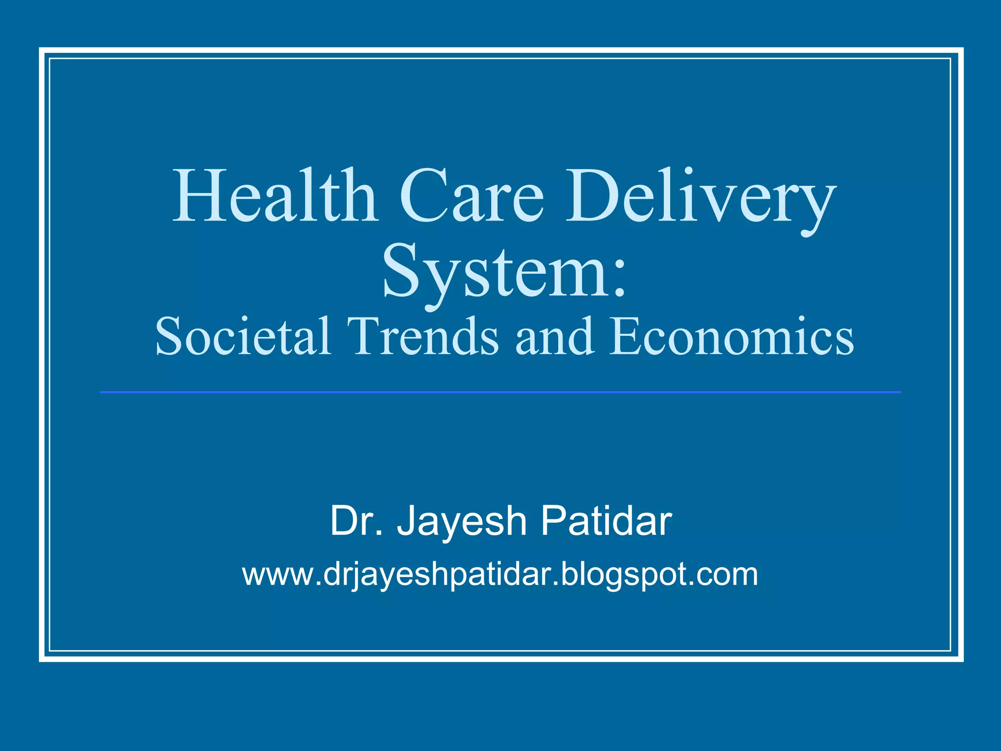 Health care-delivery-system | PDF