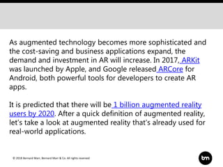 9 Powerful Real-World Applications Of Augmented Reality (AR) Today | PPTX