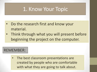 9 power point presentation tips | PPTX