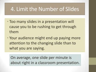 9 power point presentation tips | PPTX
