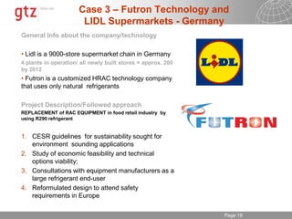 Innovative projects in the refrigeration and Air Conditioning sector | PDF
