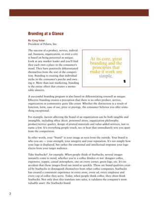 9 principles of_branding by www.jobbazzar.com | Marketing and ...