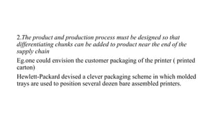 9 PRODUCT ARCHITECTURE - production and operation managment | PPT