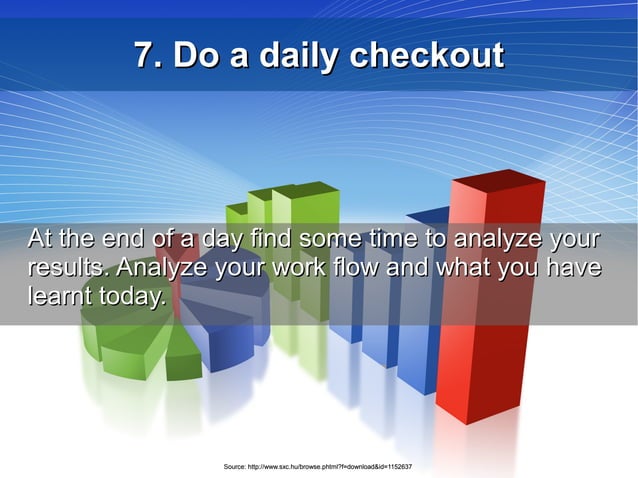 9 Productive Tips to Work Faster | PPT