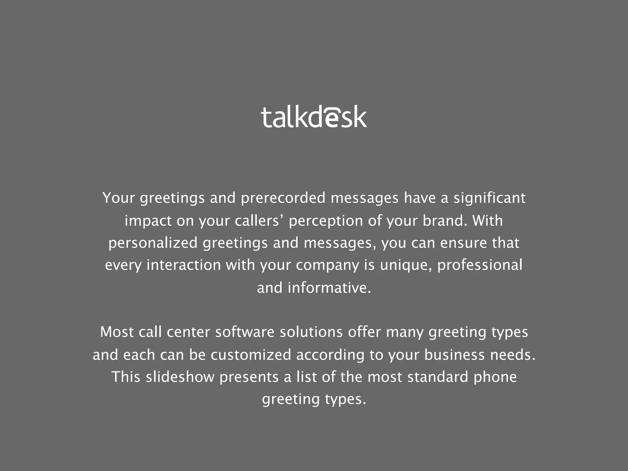 9 Professional Phone Greetings for Your Business | PDF