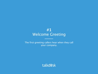 9 Professional Phone Greetings for Your Business | PDF