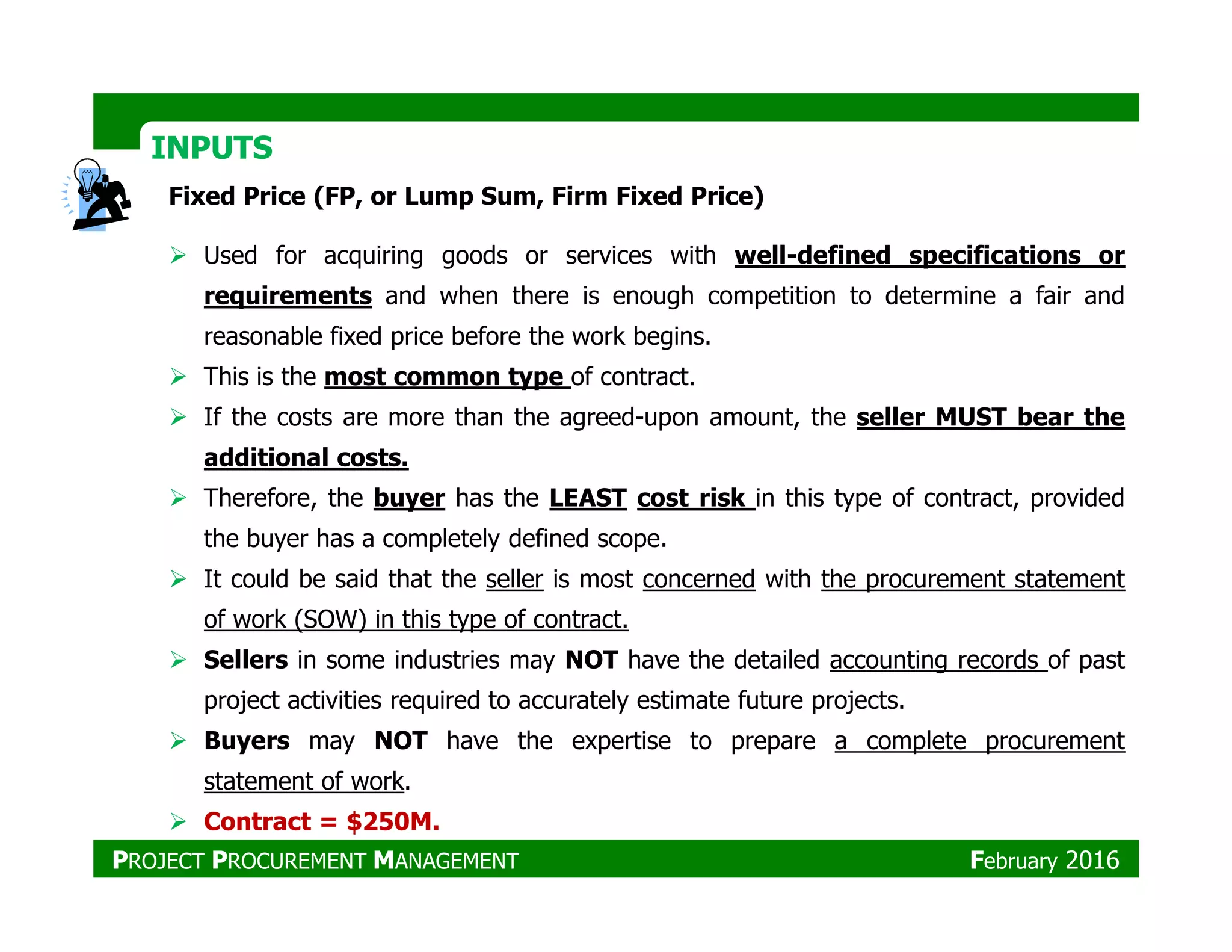 PMP_Project Procurement Management | PDF