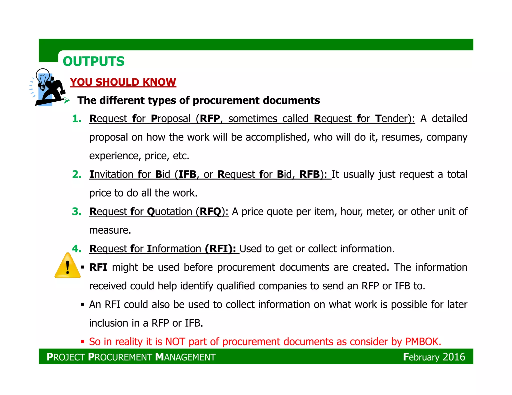 PMP_Project Procurement Management | PDF