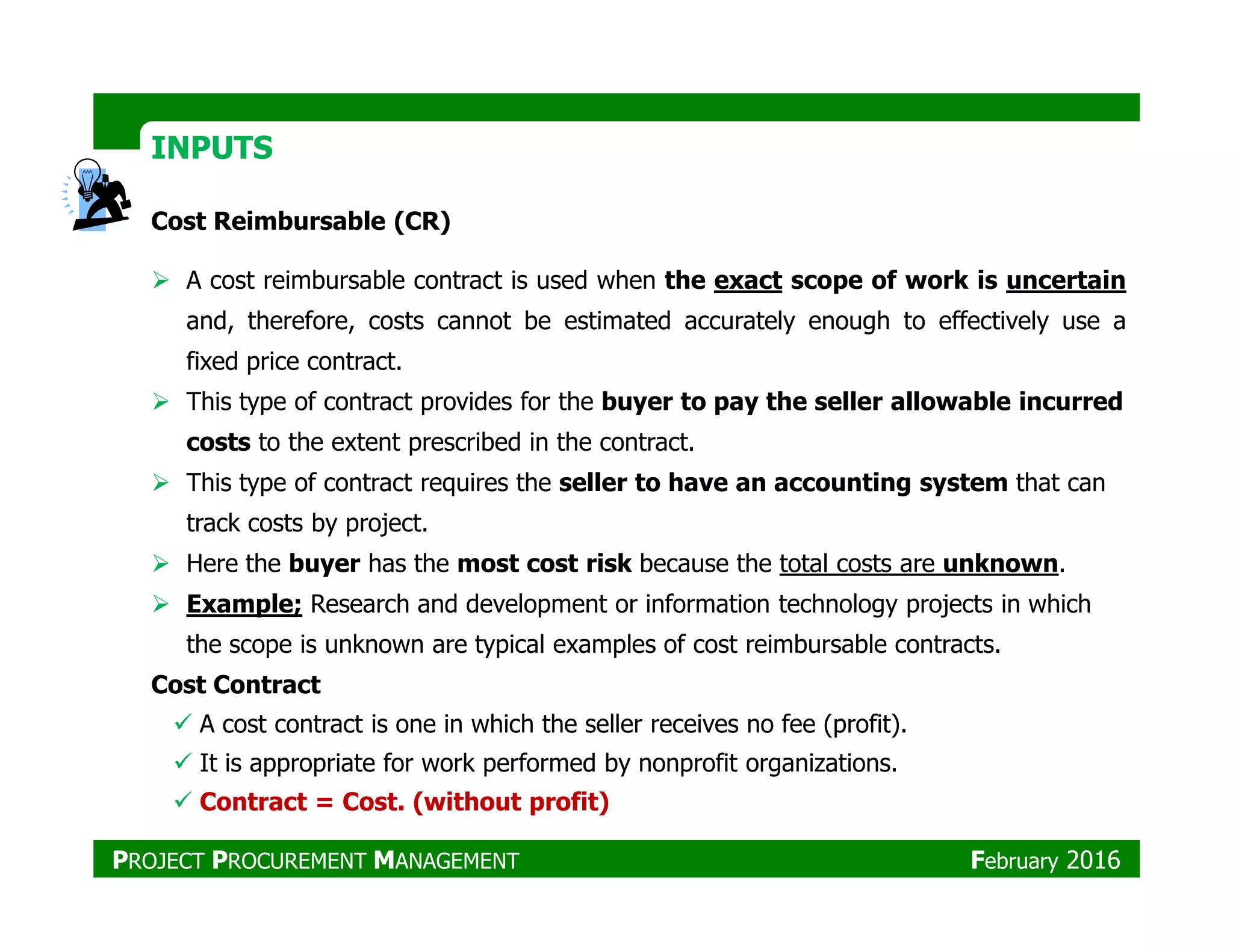 PMP_Project Procurement Management | PDF