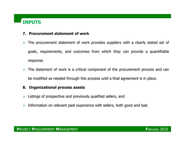 PMP_Project Procurement Management | PDF | Business | Business and Finance