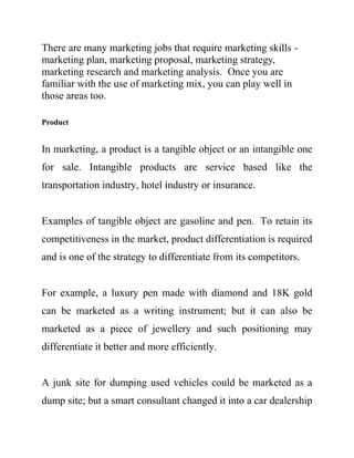 9 ps of marketing | DOCX