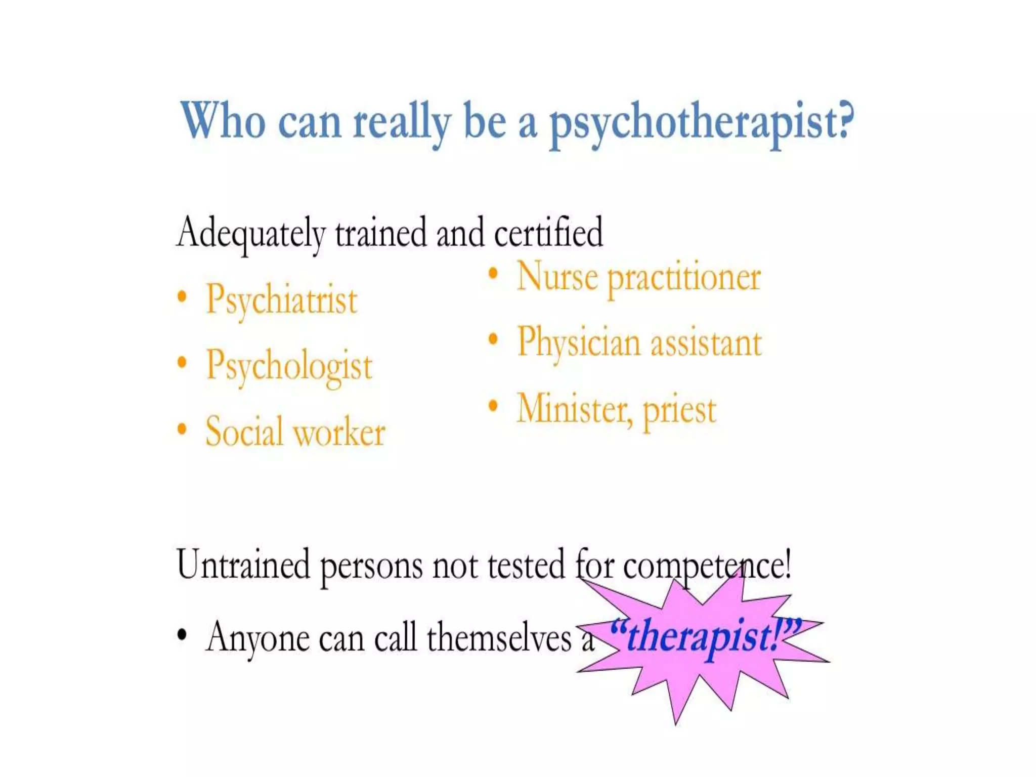 Psychotherapy | PPTX