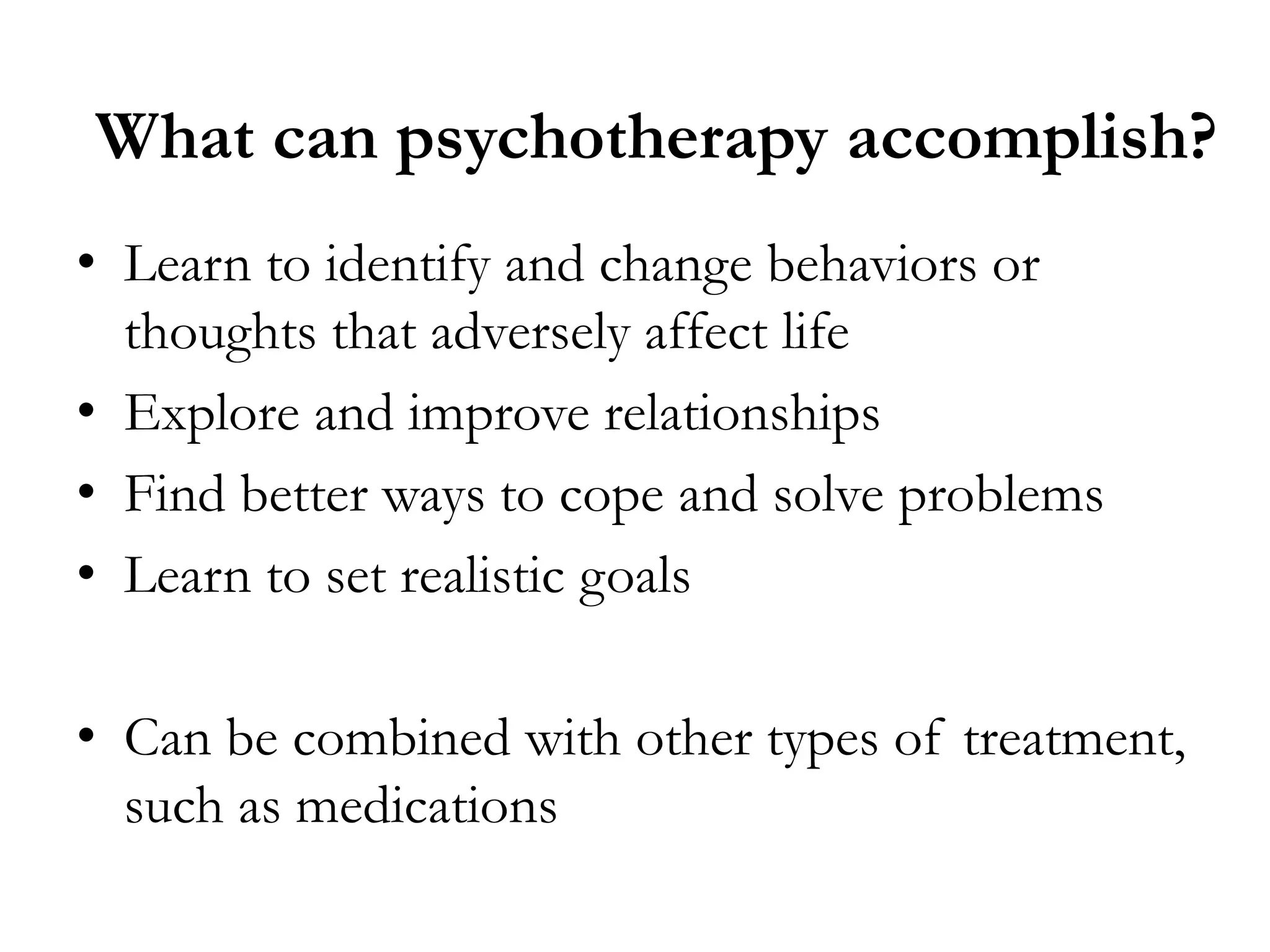 Psychotherapy | PPTX