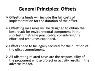 Biodiversity Offsets in BC: Provincial Policy Success and Challenges | PDF