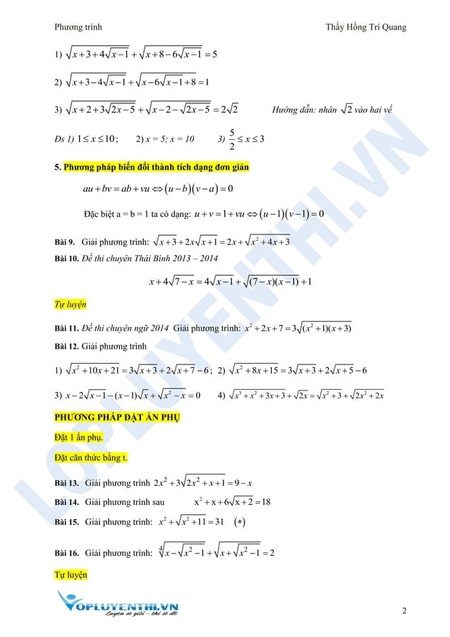 9 pt vo ti (co ban) htq | PDF