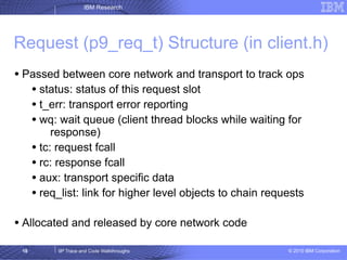 9P Code Walkthrough | PDF | Operating Systems | Computer Software and ...