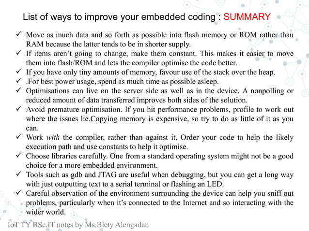 Techiques for Writing Embedded Code_Internet of Things | PDF | Internet | Computing