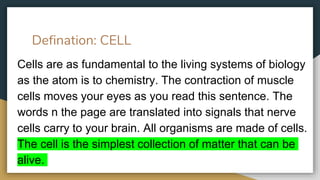 Cytology nucleus and_ribosomes | PPT