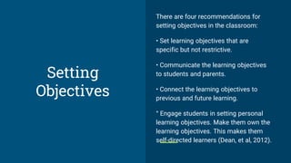 Creating the Environment for Learning | PPT