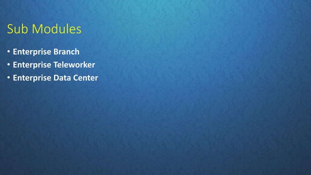 enterprise network design architecture | PPTX