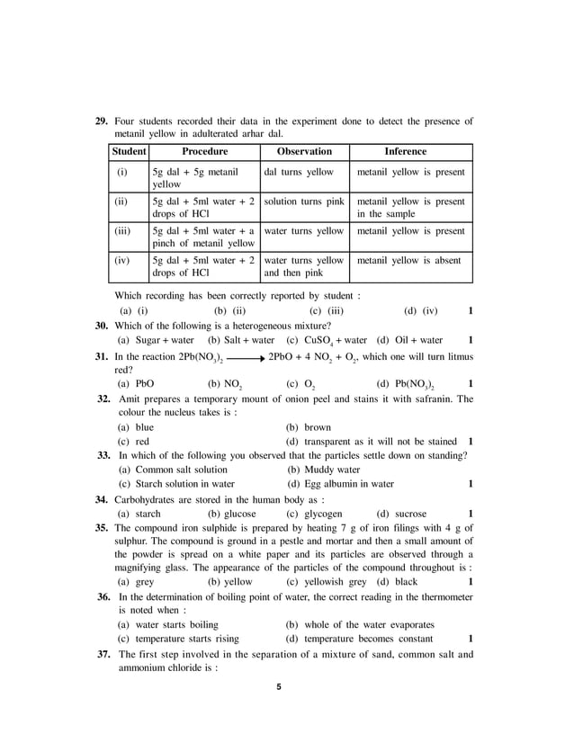 Summative Assessment Paper-7 | PDF