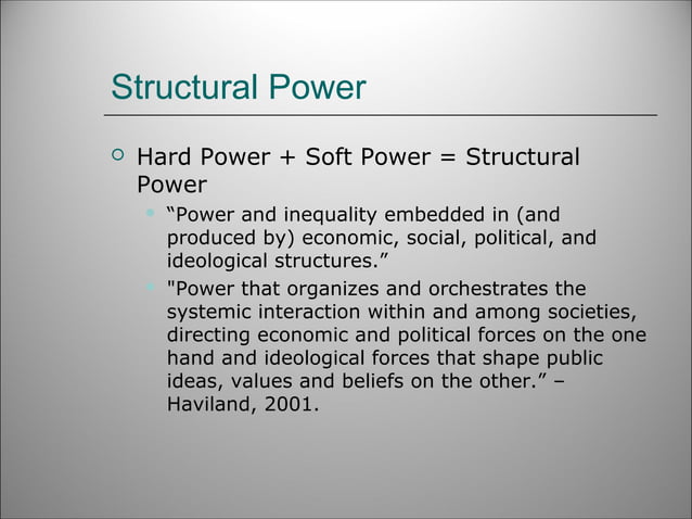 hard v soft power | PPT | Politics
