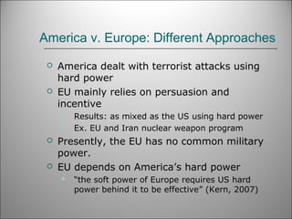 hard v soft power | PPT